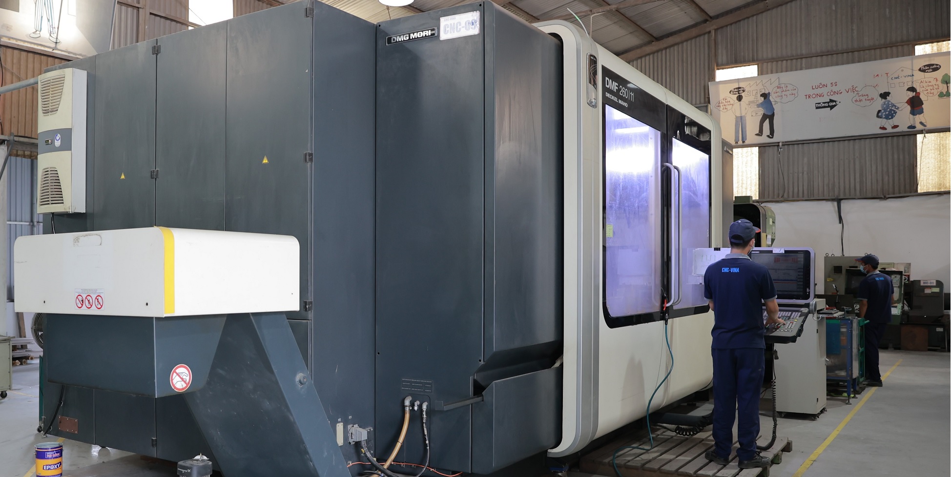 Trang chủ CNC VINA, công ty gia công CNC chính xác tại Việt Nam
